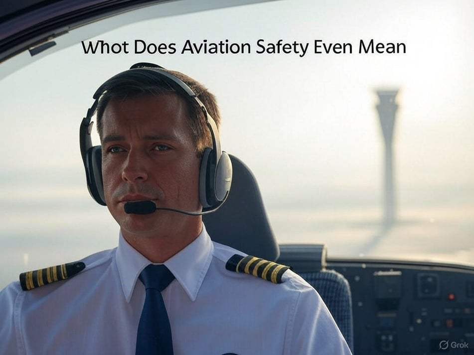What Does "Aviation Safety" Even Mean?