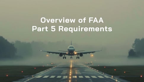 Key Points for Executives to Understand FAA Part 5 SMS Requirements