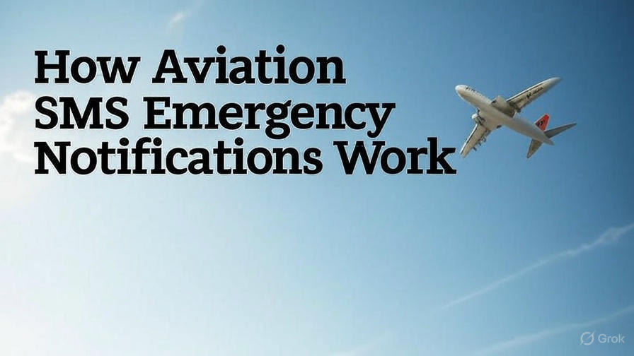 How Aviation SMS Emergency Notifications Work: Guide for New Managers
