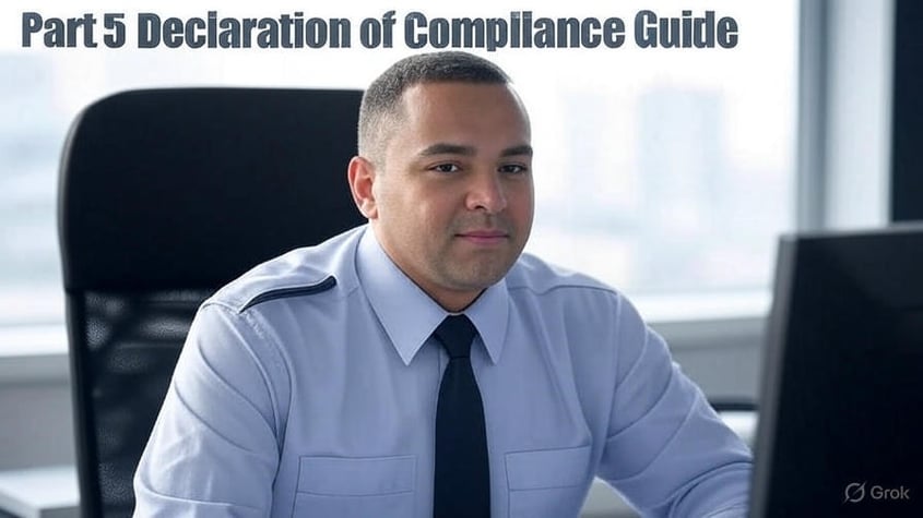 Easy FAA Part 5 SMS Declaration of Compliance Guide