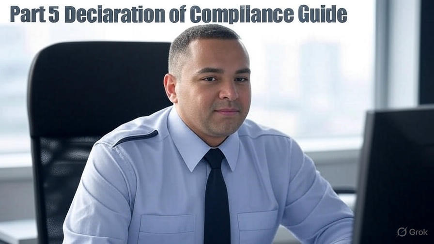 Easy FAA Part 5 SMS Declaration of Compliance Guide